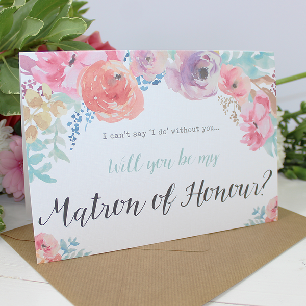 Matron Of Honour Quotes
