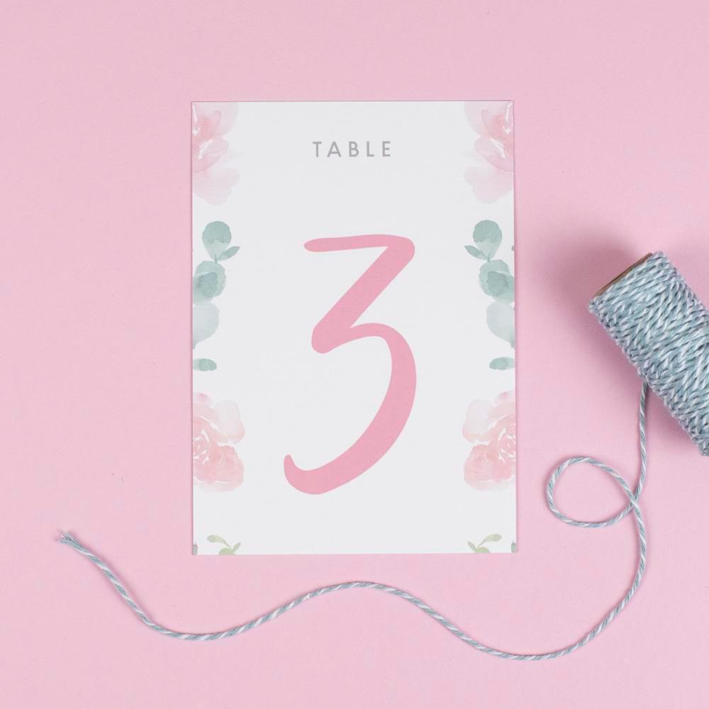 Table Name and Numbers - Wedding Collections– EivisSa Kind Designs